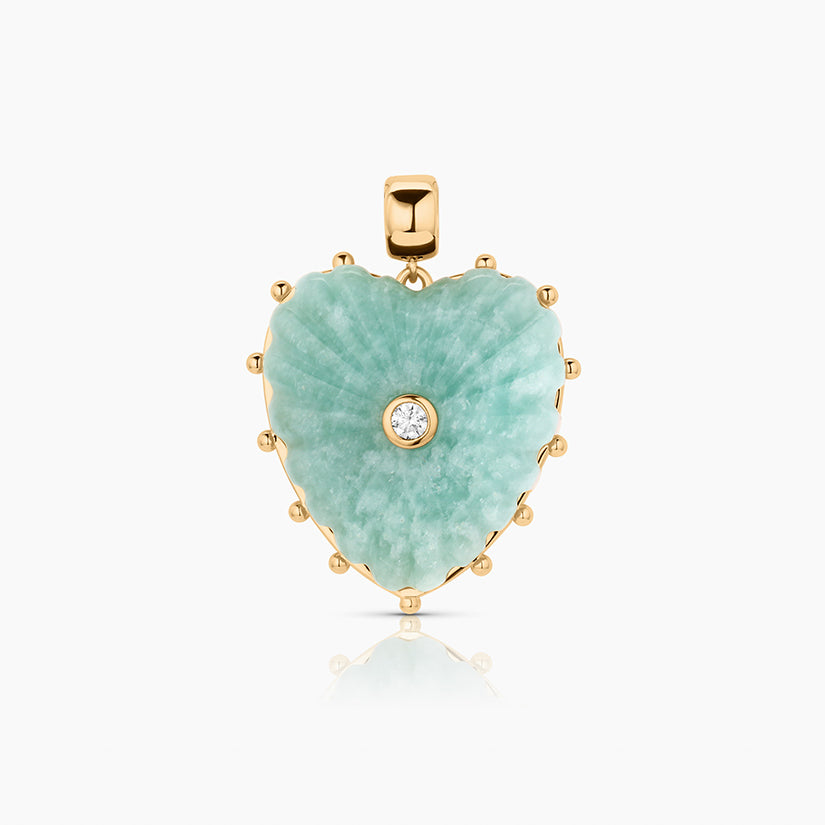 Malene Amazonite Bail – THATCH