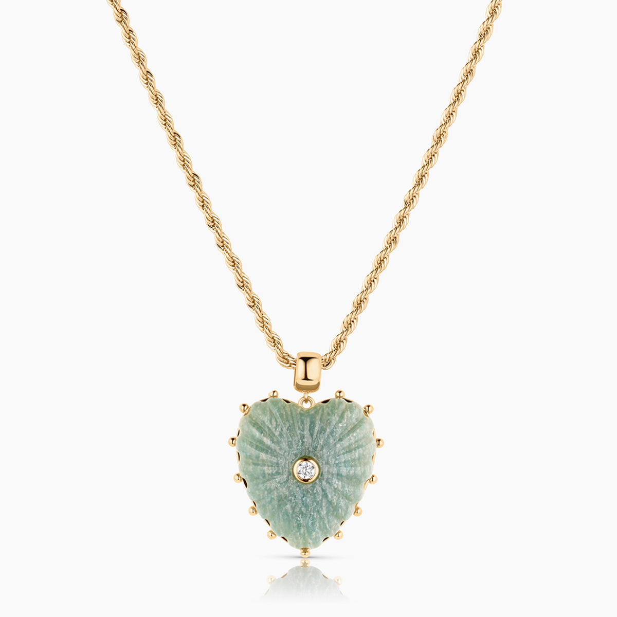 Malene Amazonite Rope Necklace – THATCH